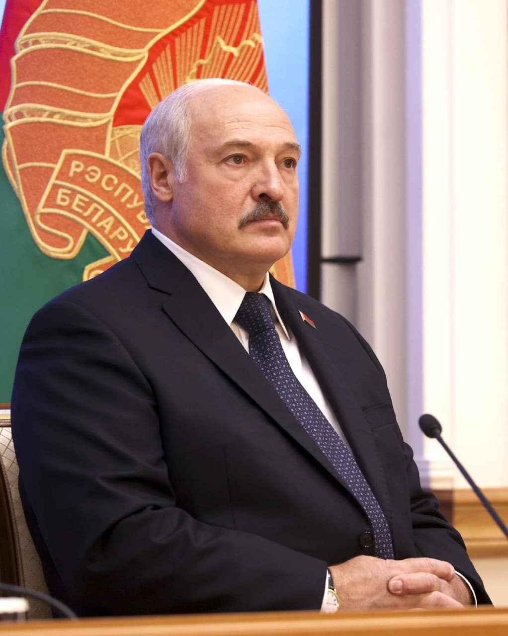 ប្រធានាធិបតីបេឡារុសលោក Alexander Lukashenko ...