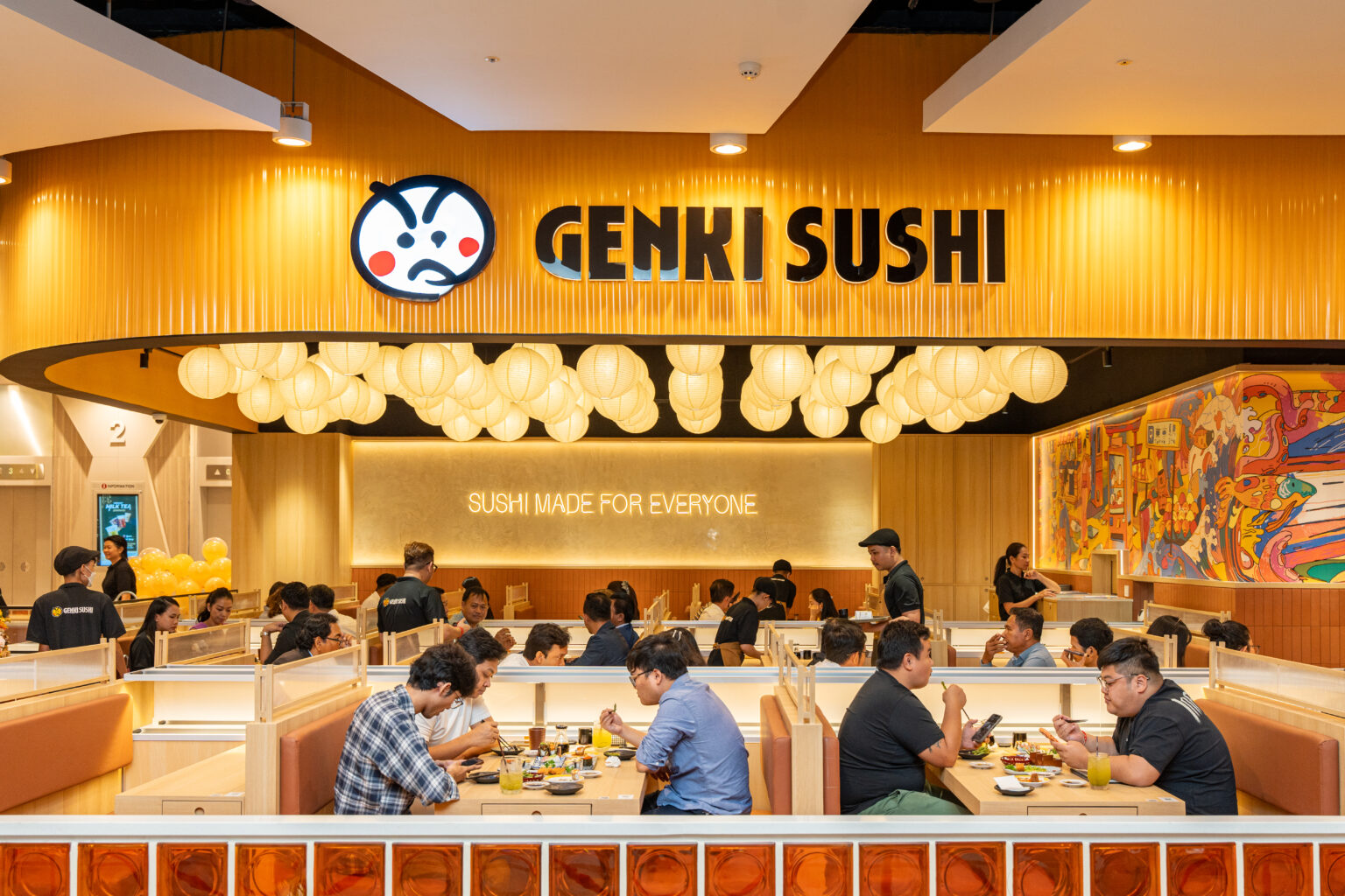Genki Sushi បើកសាខាថ្មីនៅផ្សារទំនើប អ៊ីអន ម៉ល ទី ១ និងនាំអាហារស៊ូស៊ី ...