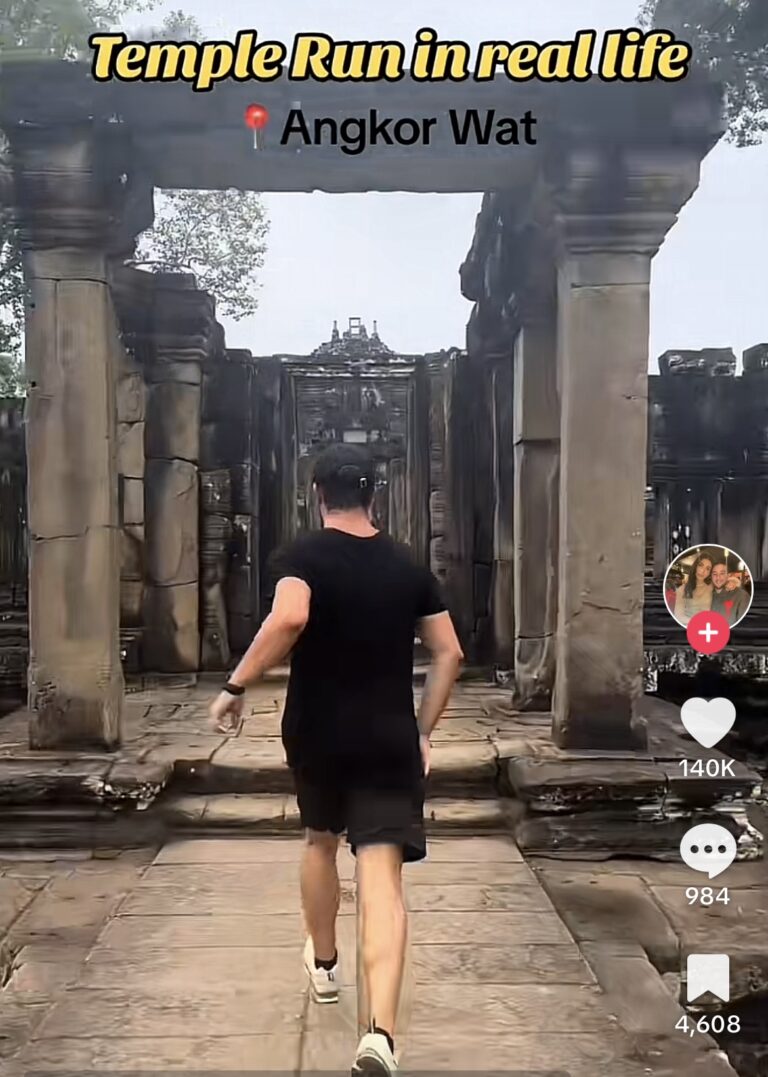 ឡូយខ្លាំង! ការរត់ក្នុង Game Temple Run កំពុងក្លាយជា Trend ...