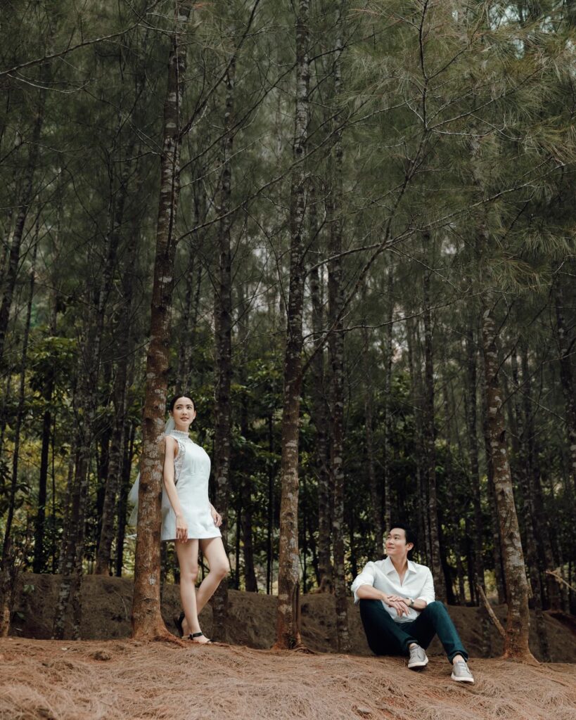 ស្វាមីភរិយាគូថ្មី! Taew Natapohn ដឹកដៃគូដណ្ដឹងចូលរោងមង្គល ក្រោម