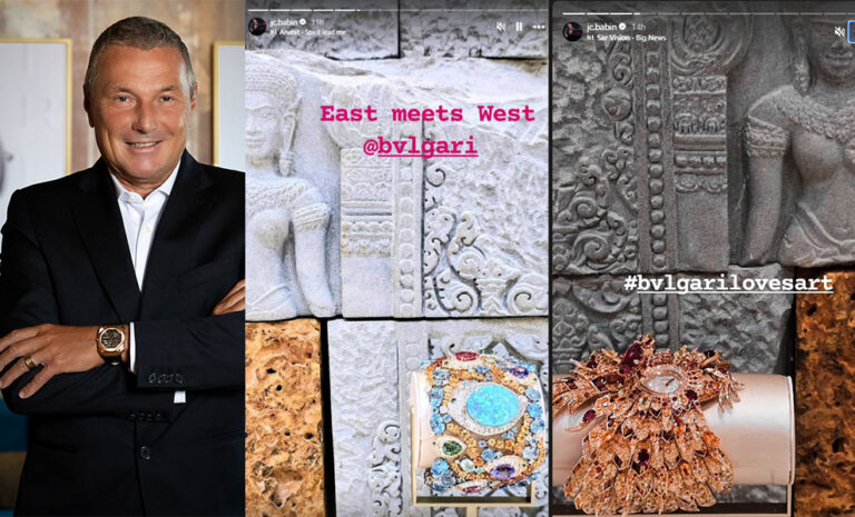 Jc babin នាយកប្រតិបត្តិ Bvlgari មកដល់សៀមរាបភ្លាម បង្ហោះរូប