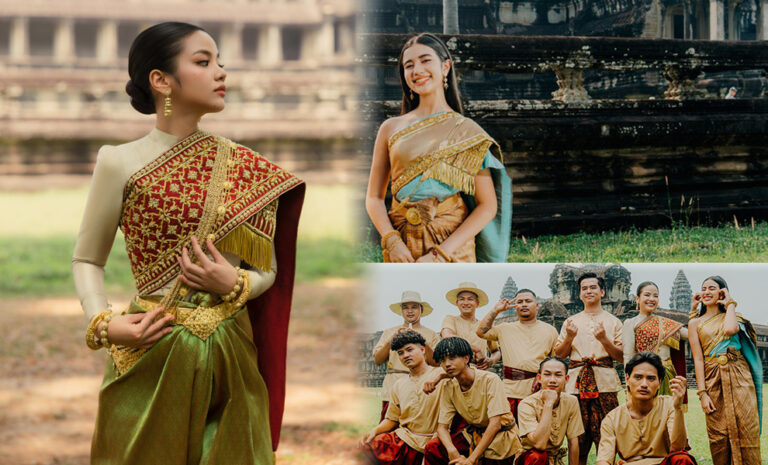 សែរាជវង្សទាំង ២ អង្គា ព្រះនាង ជេនណា និងម្ចាស់មីង ល្អគន់ ទន់ភ្លន់