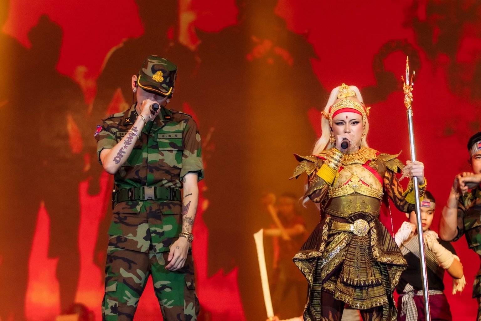 ឈុត ទេព បូព្រឹក្ស គ្រងក្នុងព្រឹត្តិការណ៍ ខ្លឹមព្រះនគរ ប្រណីត ស្អាត មាន